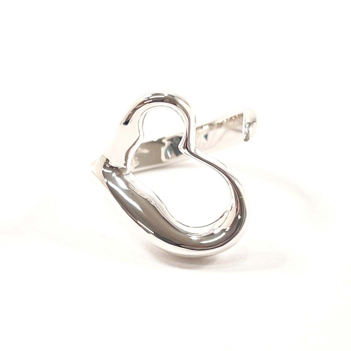 TIFFANY&Co. Ring Open heart Elsa Peretti Silver925 #11(JP Size) Silver – JP-BRANDS.com